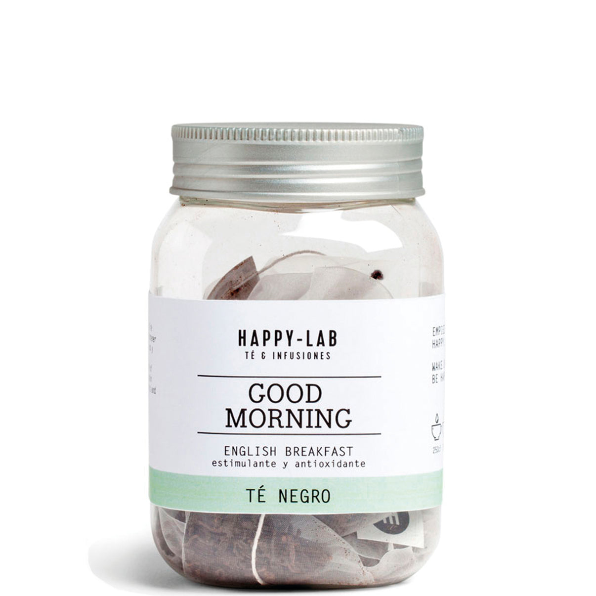 GOOD MORNING - Té negro English Breakfast - Bote 14 pirámides ...