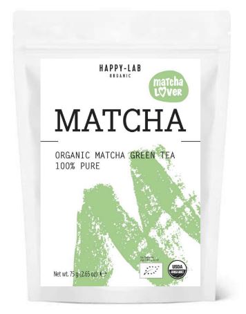 Matcha 100%, ultrafino y ecológico Happy-Lab